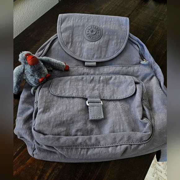 Kipling | Bags | Nwt Kipling Perri Blue Quennie Black Pack | Poshmark